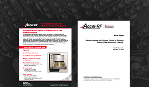 RF-Biased Burn-In Test System Product Documentation Download